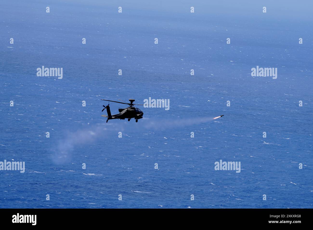 An AH-64 Apache helicopter attached 2nd Battalion, 6th Cavalry Squadron ...