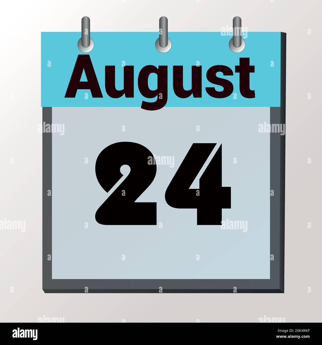 On august 24 Stock Vector Images - Alamy