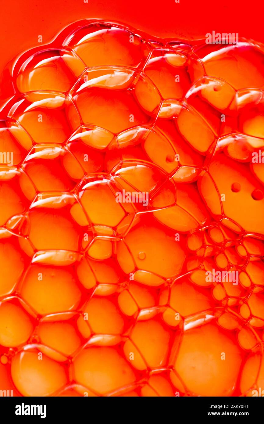 Colorful water bubles on water as abackground Stock Photo - Alamy
