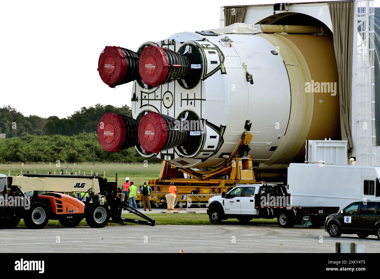 Kennedy Space Center, Brevard County, Florida USA. July 24, 2024 After completing its journey ...