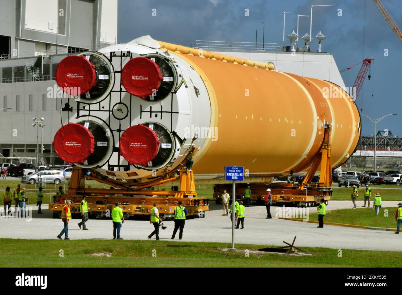 Kennedy Space Center, Brevard County, Florida USA. July 24, 2024 After completing its journey ...