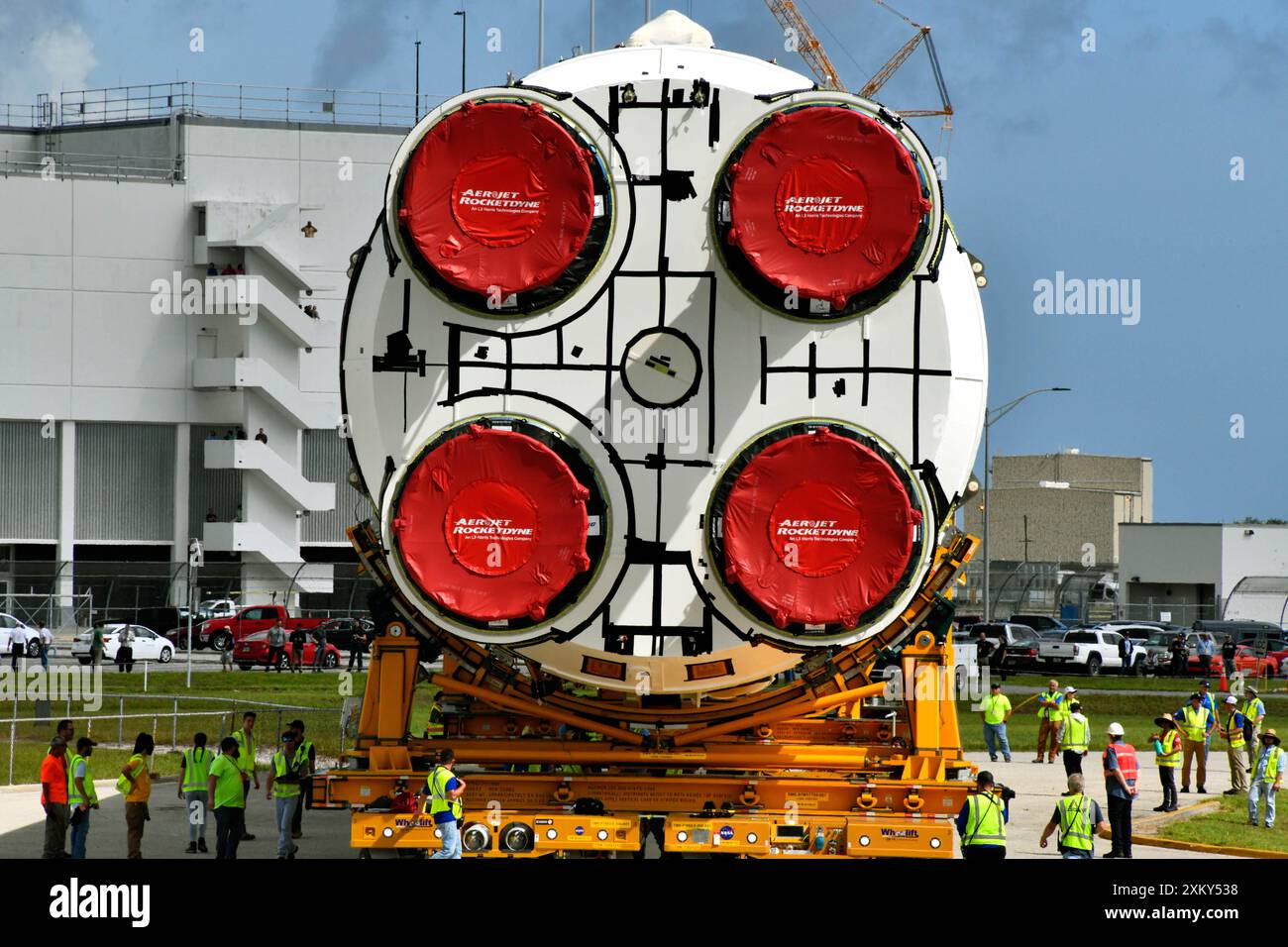 Kennedy Space Center, Brevard County, Florida USA. July 24, 2024 After completing its journey ...