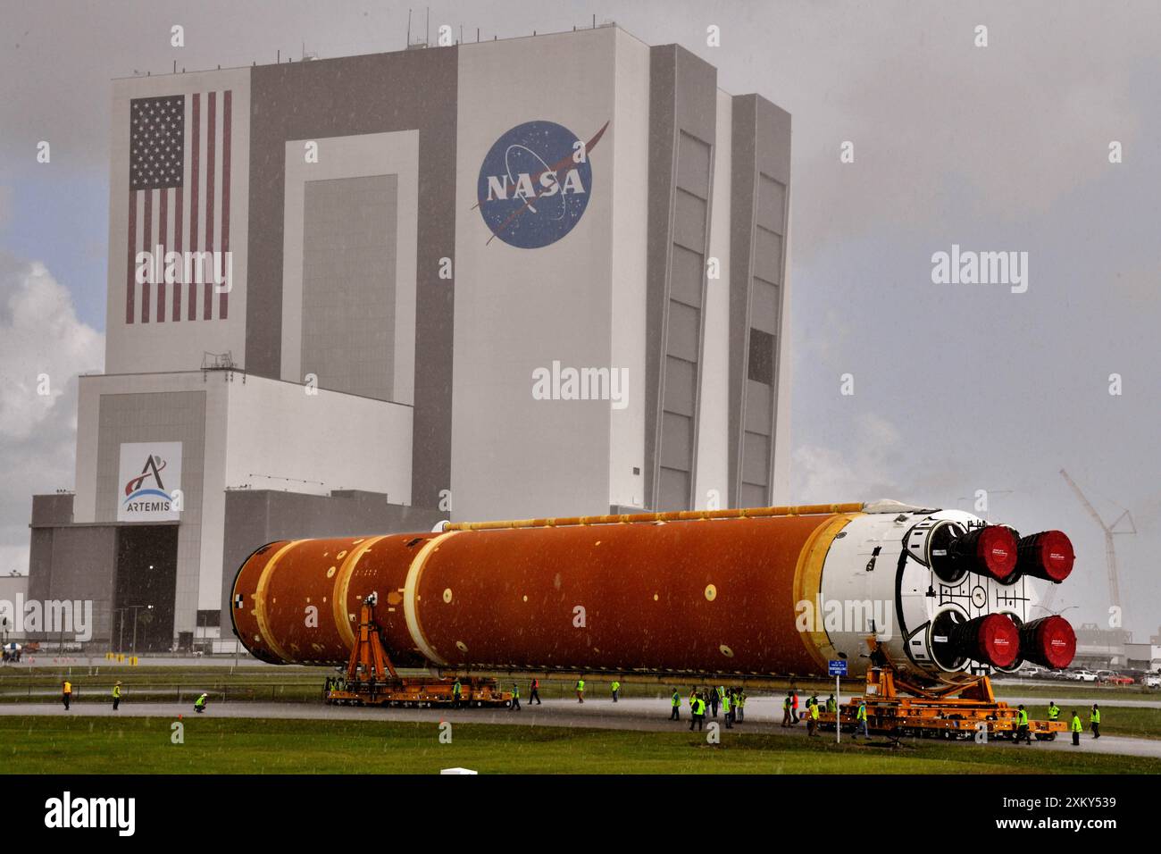 Kennedy Space Center, Brevard County, Florida USA. July 24, 2024 After completing its journey ...