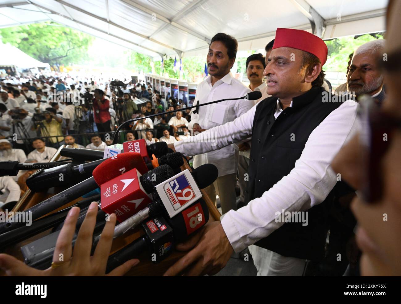 Jagan mohan reddy hi-res stock photography and images - Alamy