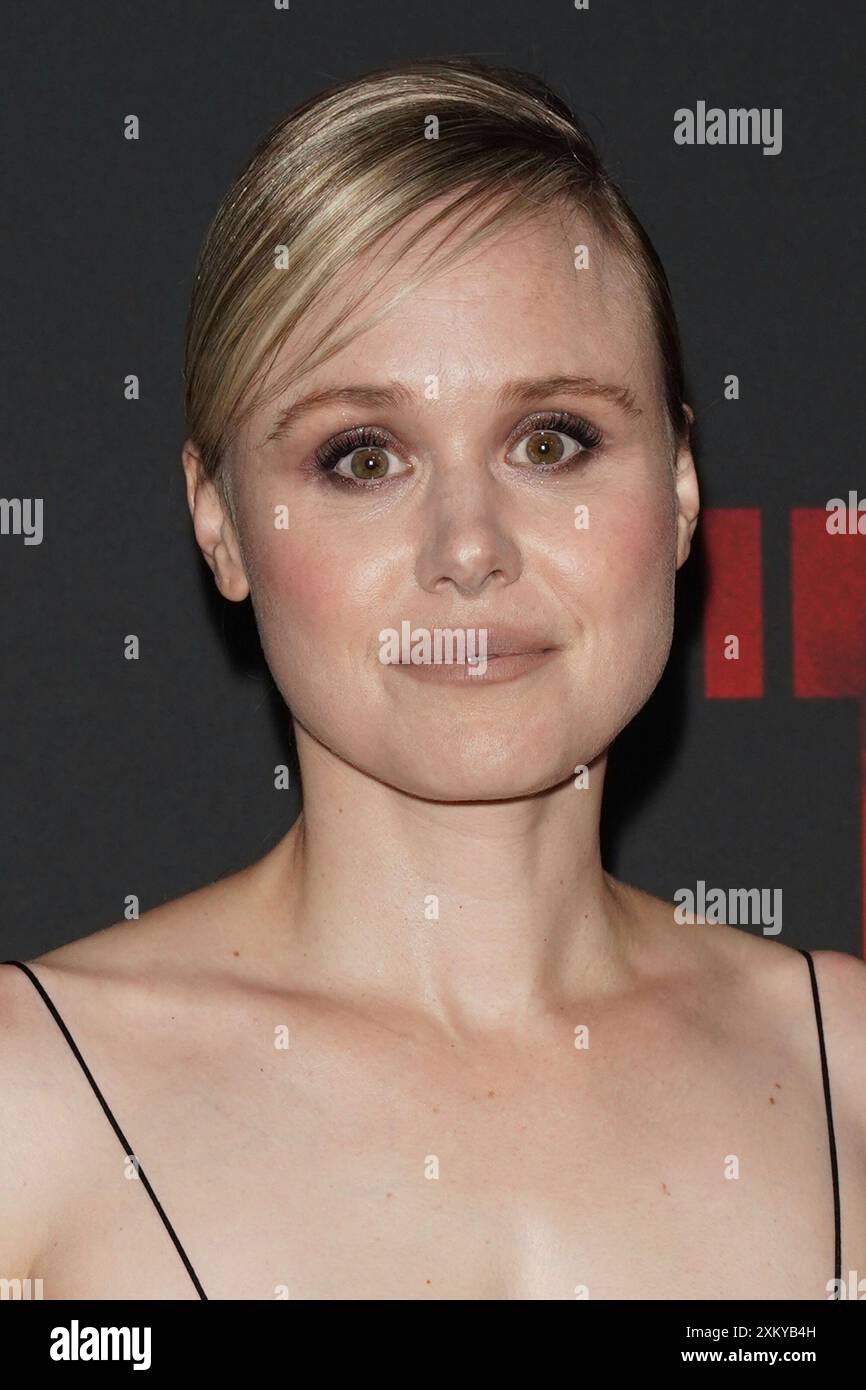 Ny. 24th July, 2024. Alison Pill at arrivals for TRAP Premiere, Alice ...