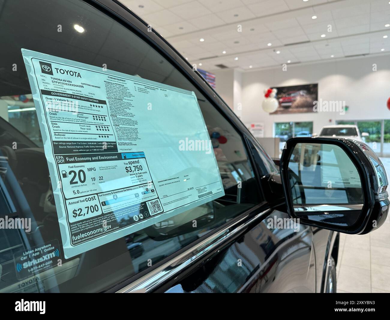 New car sticker price hi-res stock photography and images - Alamy