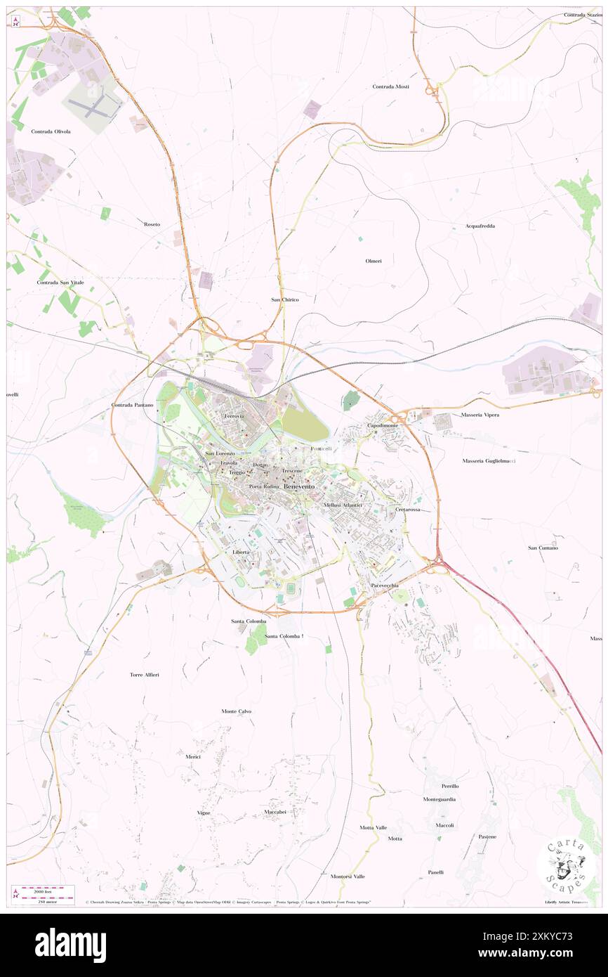 Torrente San Nicola, , IT, Italy, Campania, N 41 7' 59'', N 14 46' 59 ...