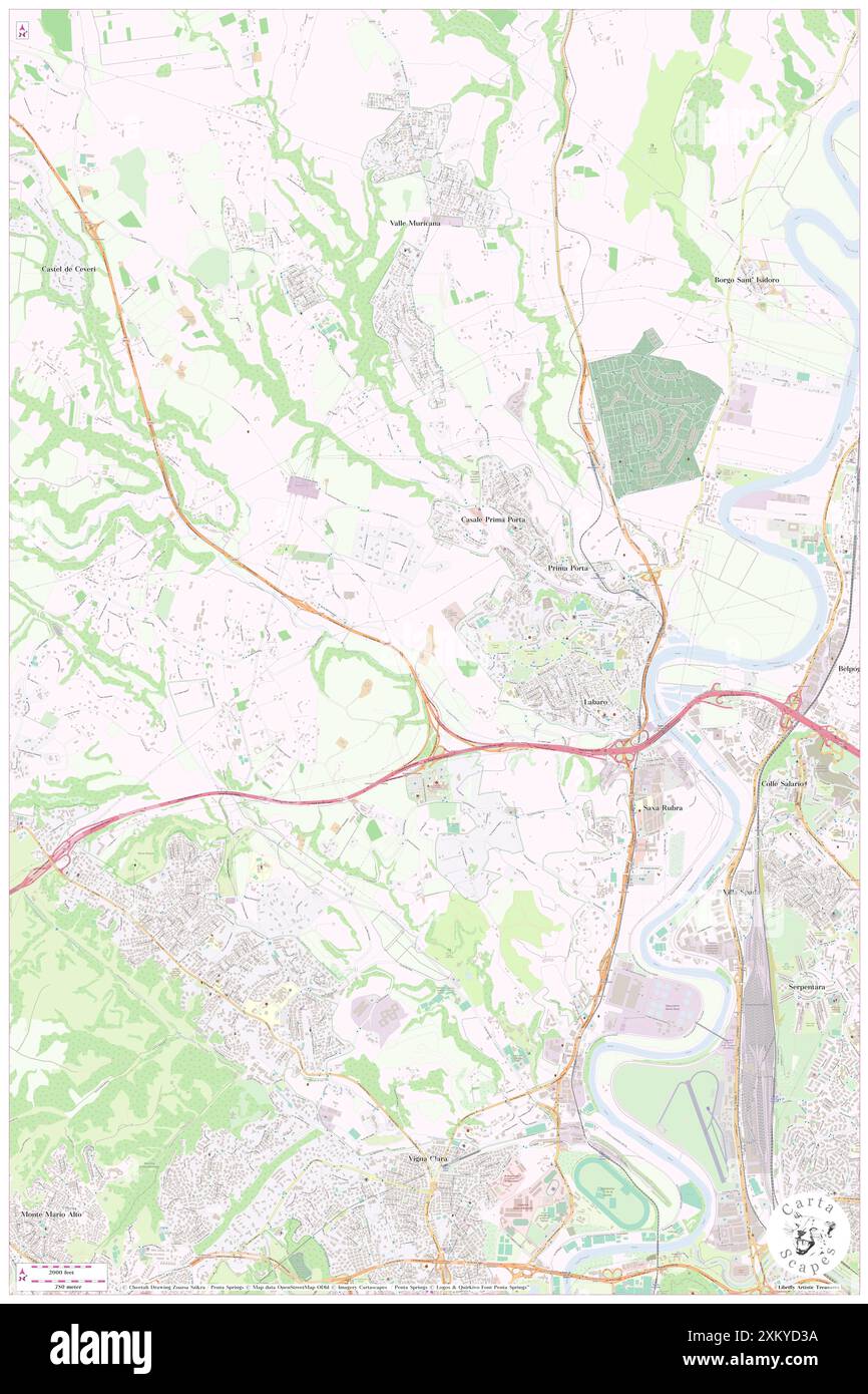 Labaro, Città metropolitana di Roma Capitale, IT, Italy, Lazio, N 41 59 ...