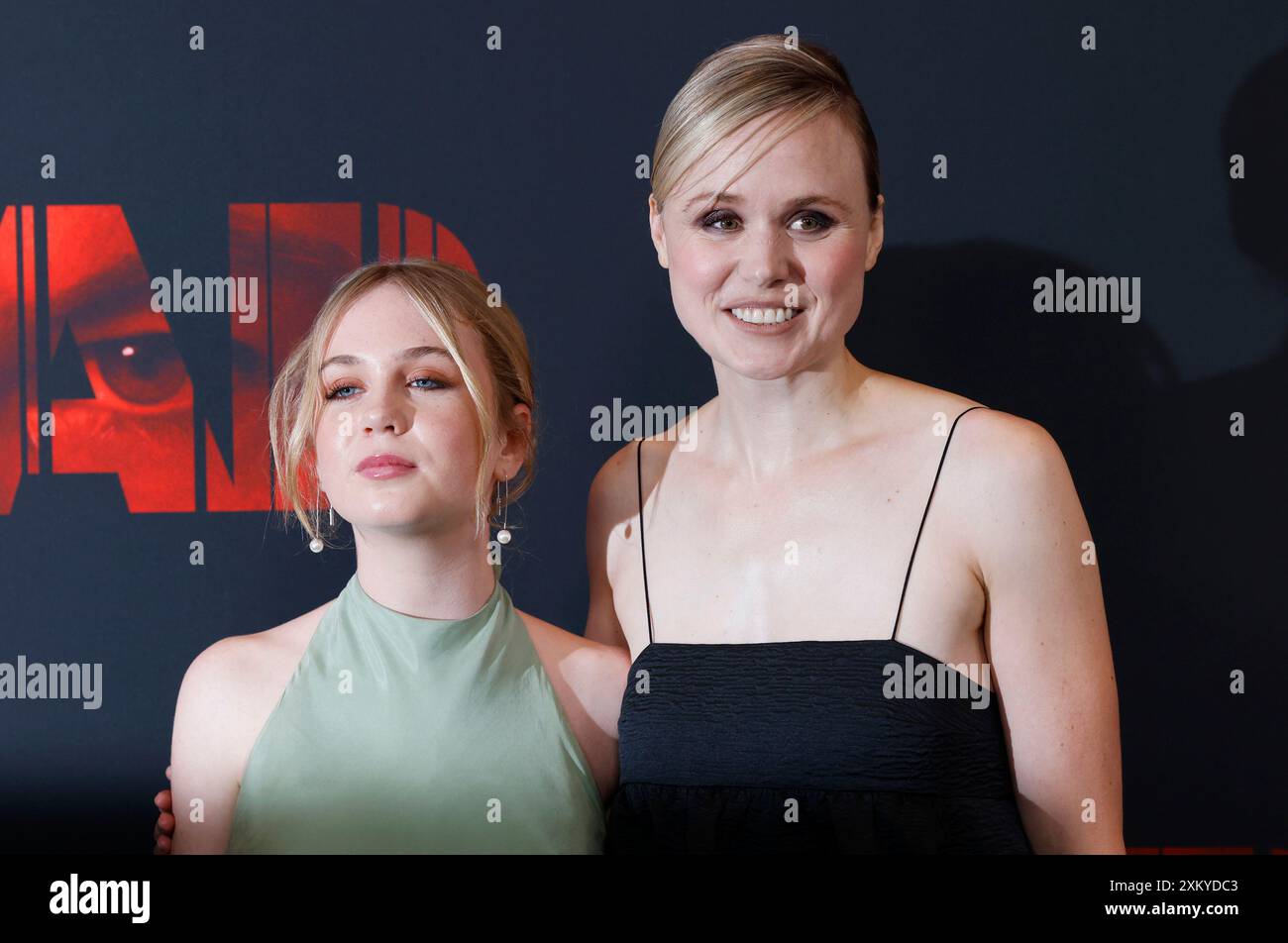 New York, United States. 24th July, 2024. Alison Pill and Ariel ...