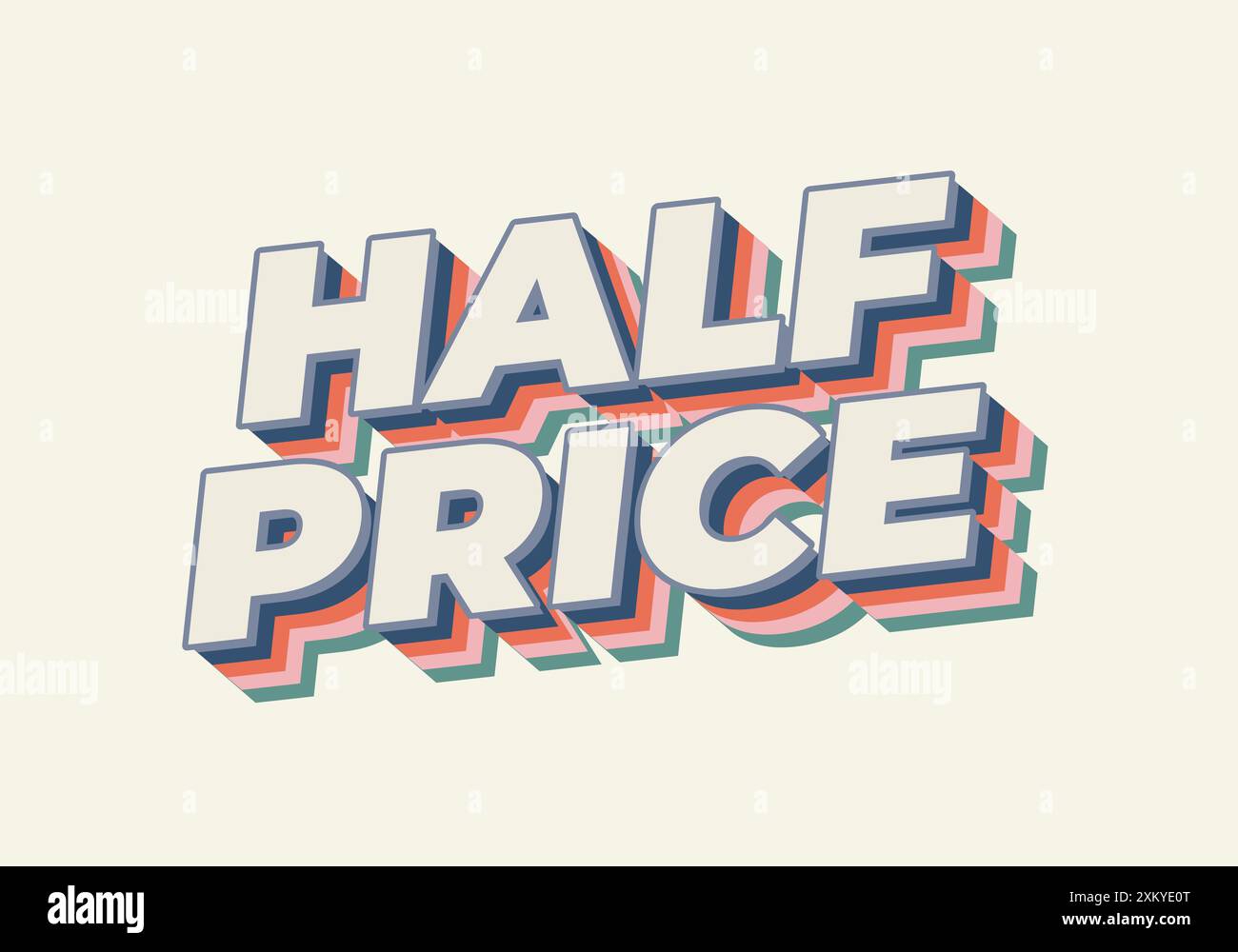 Half price store Stock Vector Images - Alamy