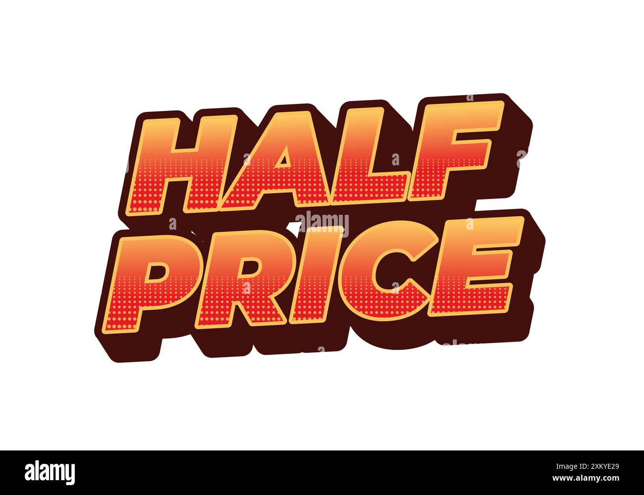 Half price store Stock Vector Images - Alamy