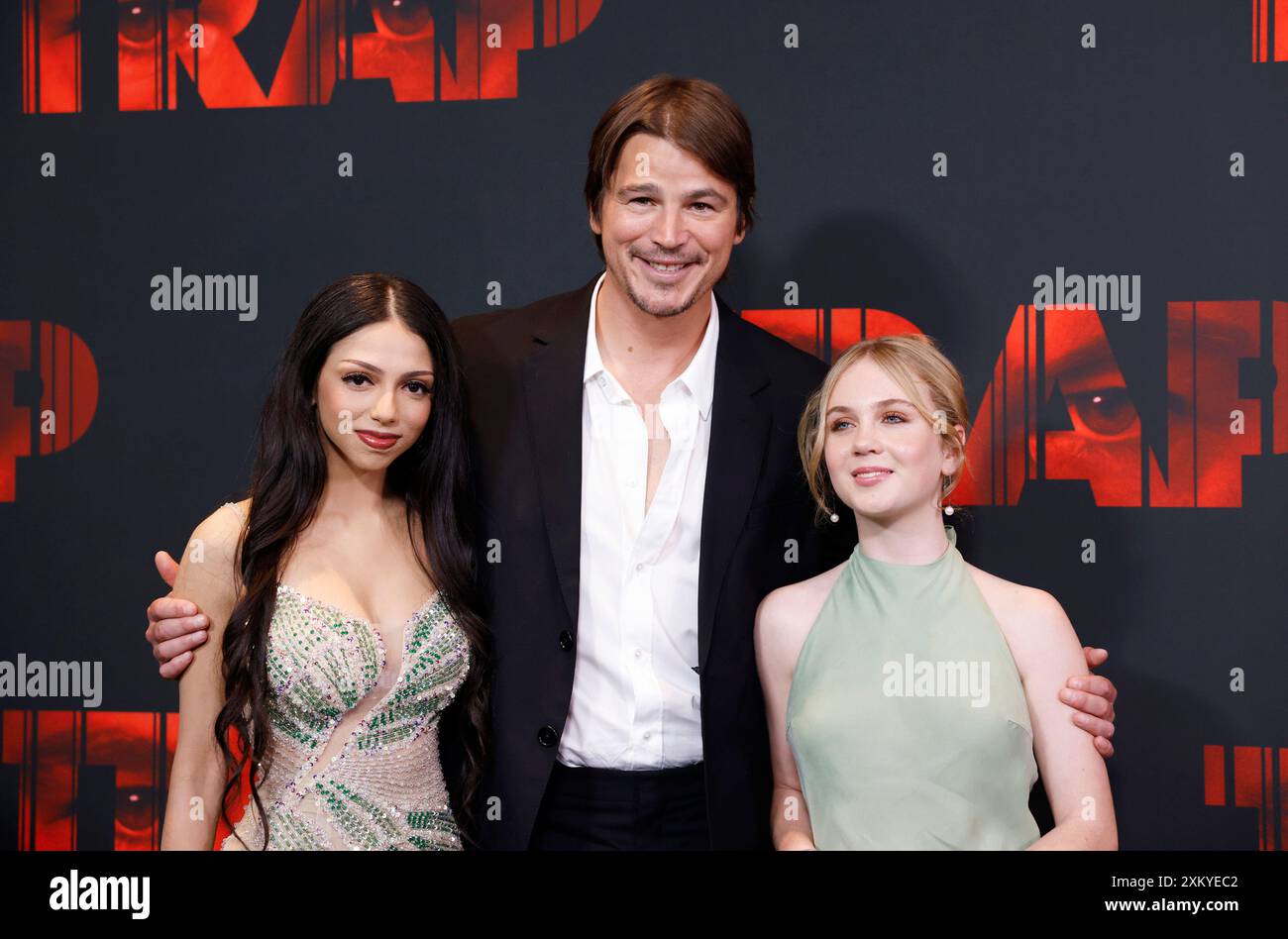 New York, United States. 24th July, 2024. Saleka Shyamalan, Josh ...