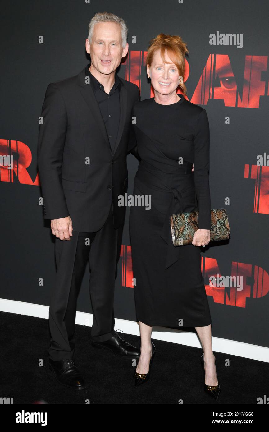 New York, USA. 24th July, 2024. Reed Diamond and Marnie McPhail ...