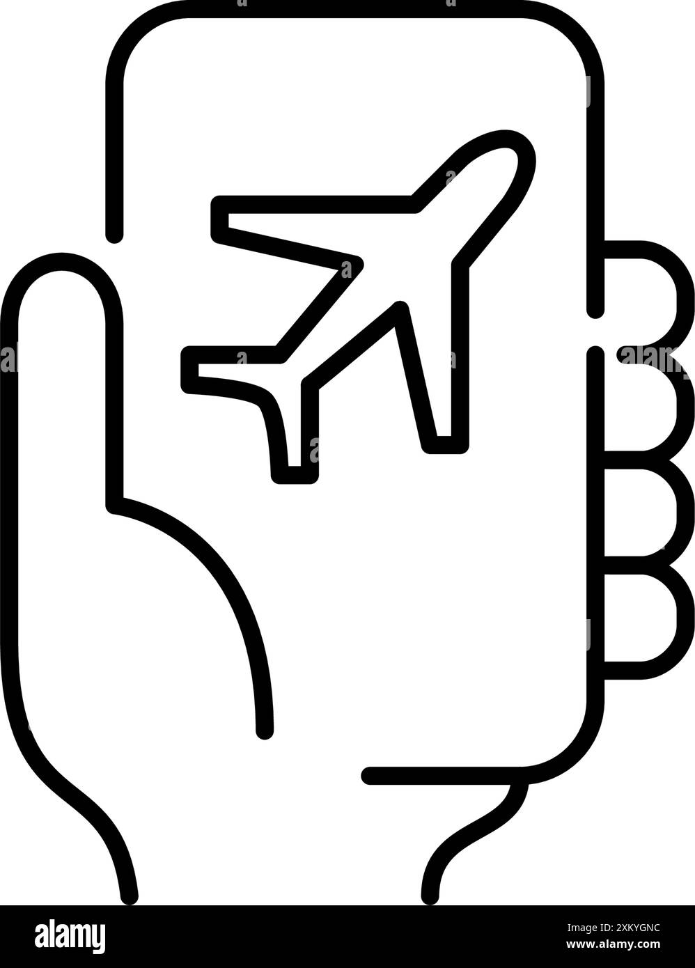 Holding boarding pass Black and White Stock Photos & Images - Alamy