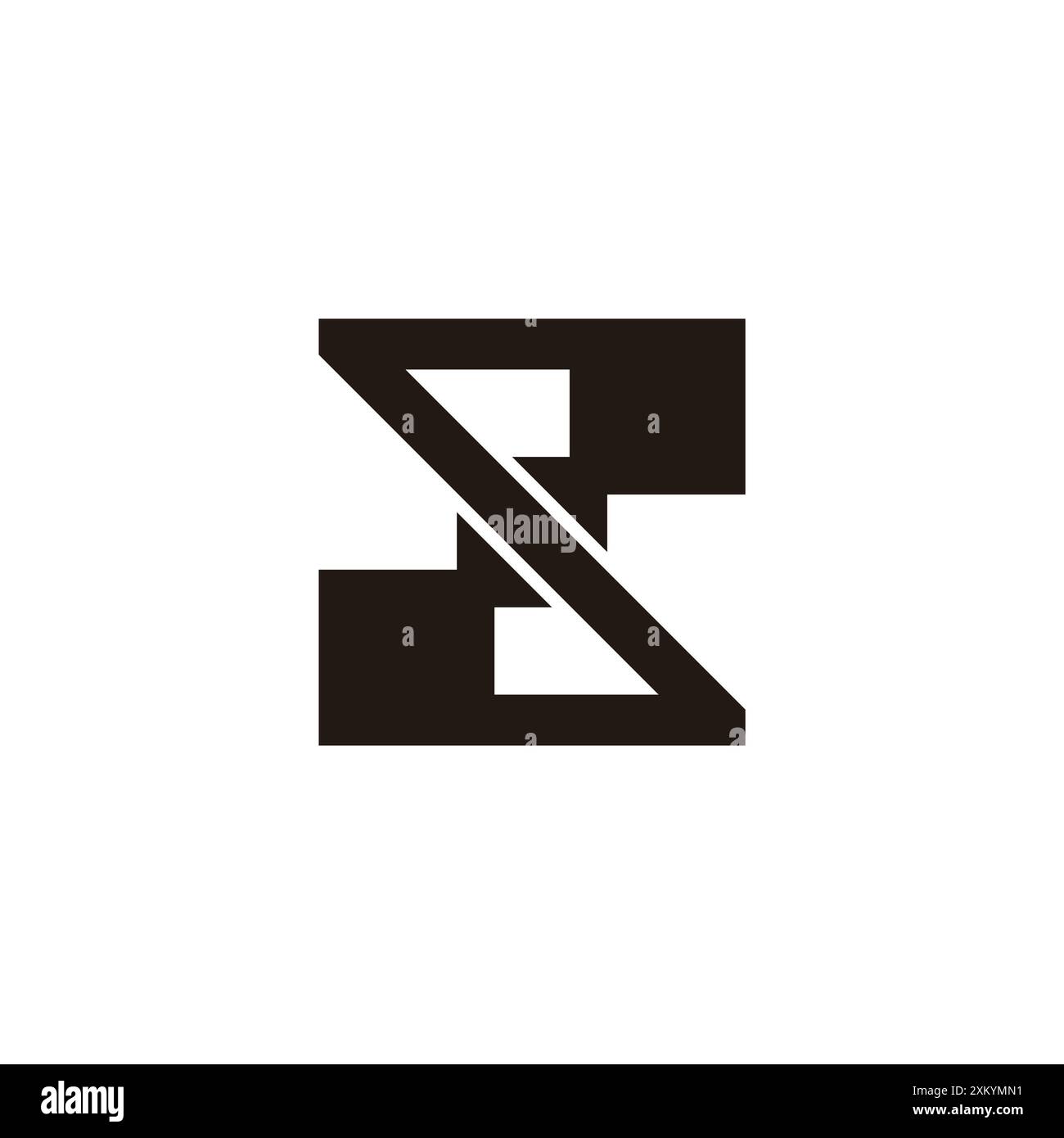 letter s slice squares geometric logo vector Stock Vector Image & Art ...