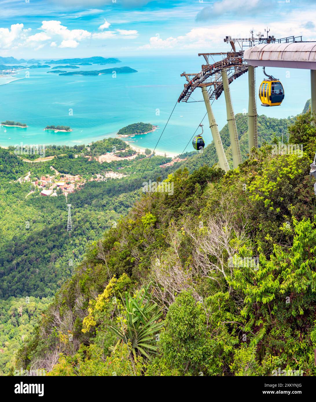 Also known as Langkawi Sky Cab,a gondola lift and major tourist ...
