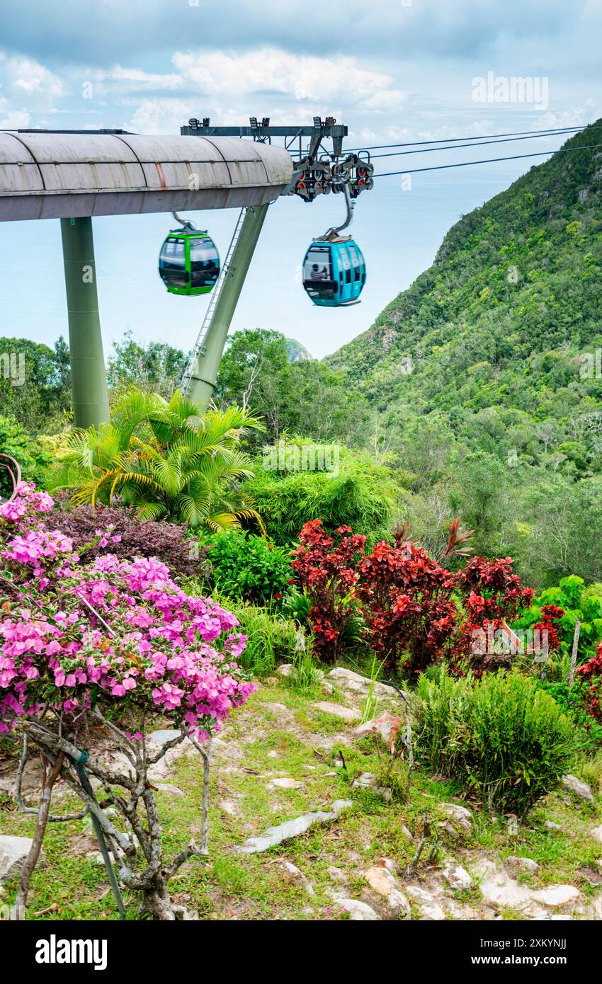 Also known as Langkawi Sky Cab,a gondola lift and major tourist ...