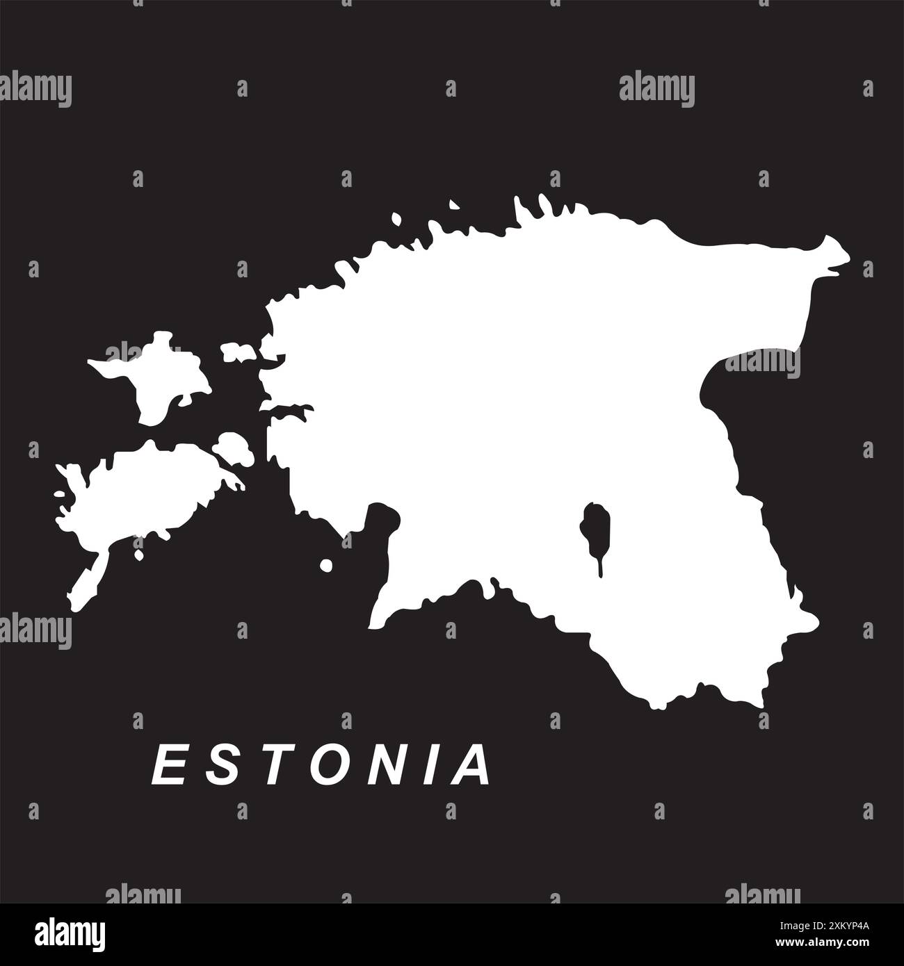 3d map estonia Stock Vector Images - Alamy