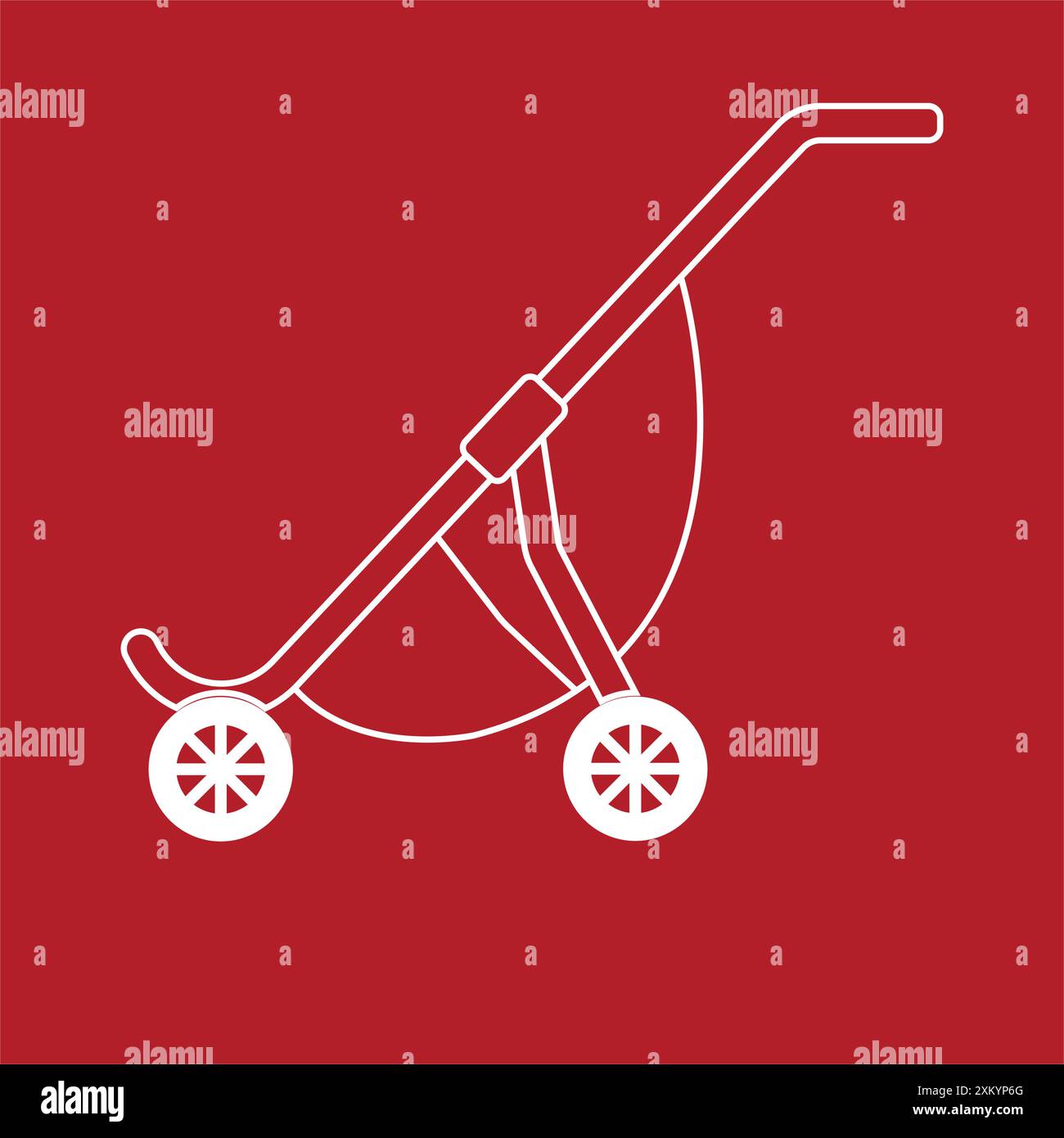 baby stroller vector illustration symbol design Stock Vector Image ...
