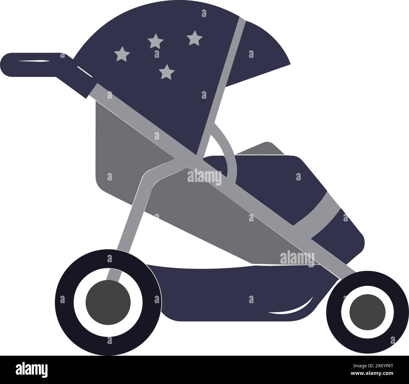baby stroller vector illustration symbol design Stock Vector Image ...