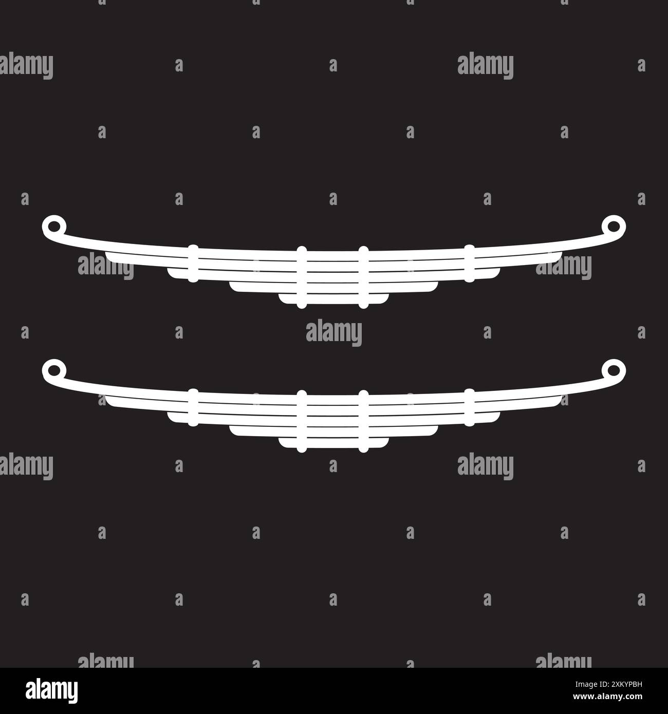 shock breaker vector illustration symbol design Stock Vector Image ...