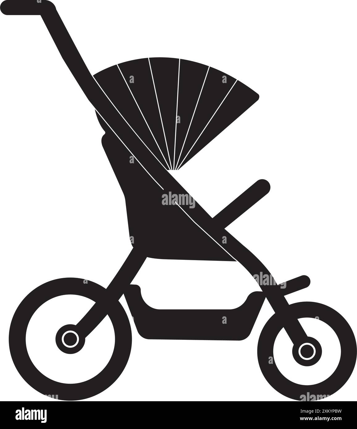 baby stroller vector illustration symbol design Stock Vector Image ...