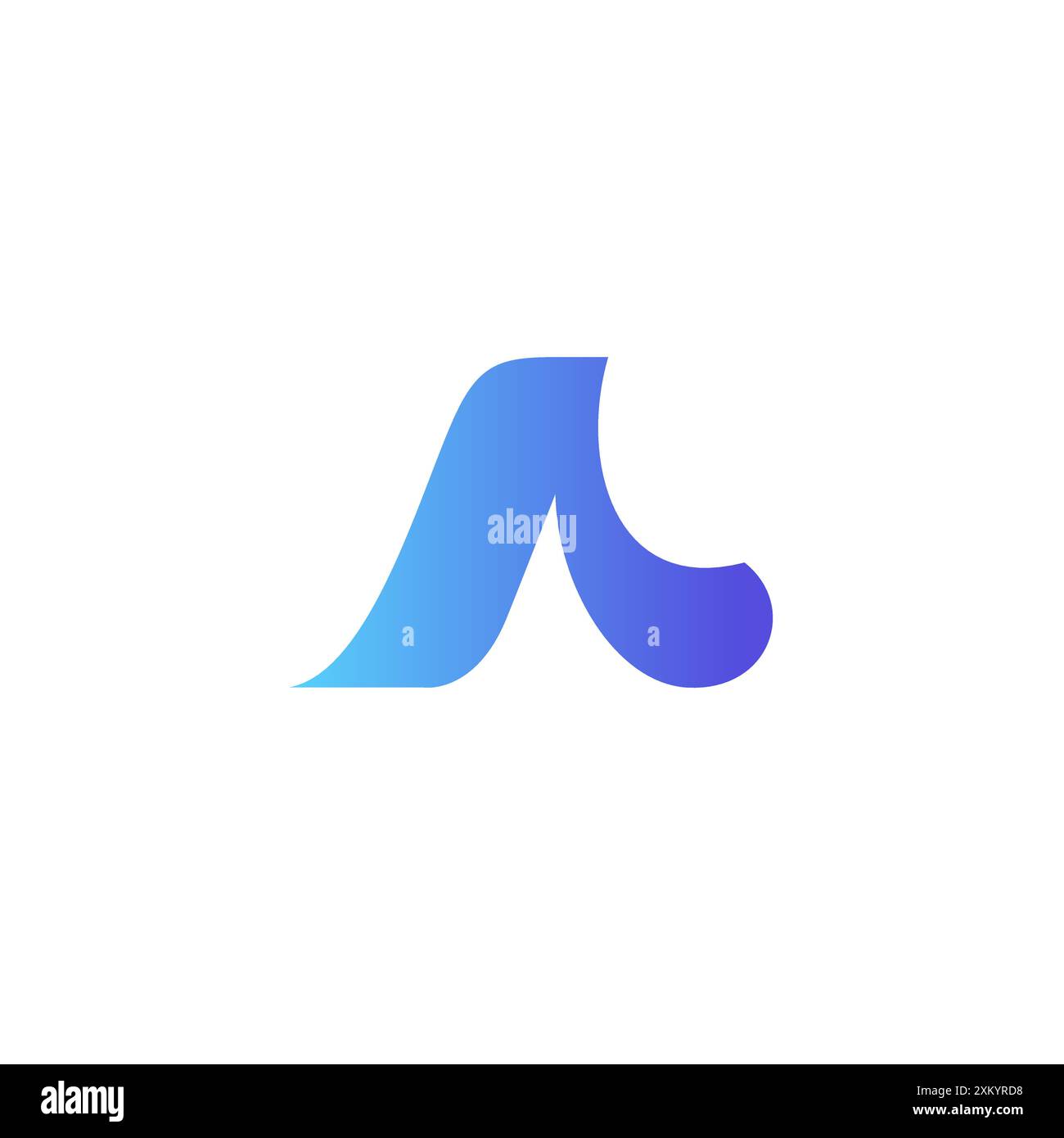 Letter a for digital vector logo hi-res stock photography and images ...