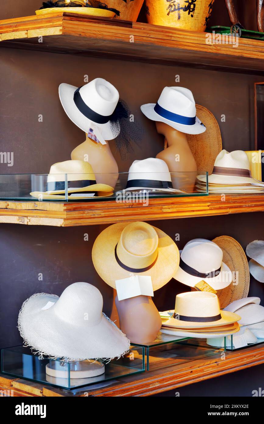 Range of hats hi-res stock photography and images - Alamy