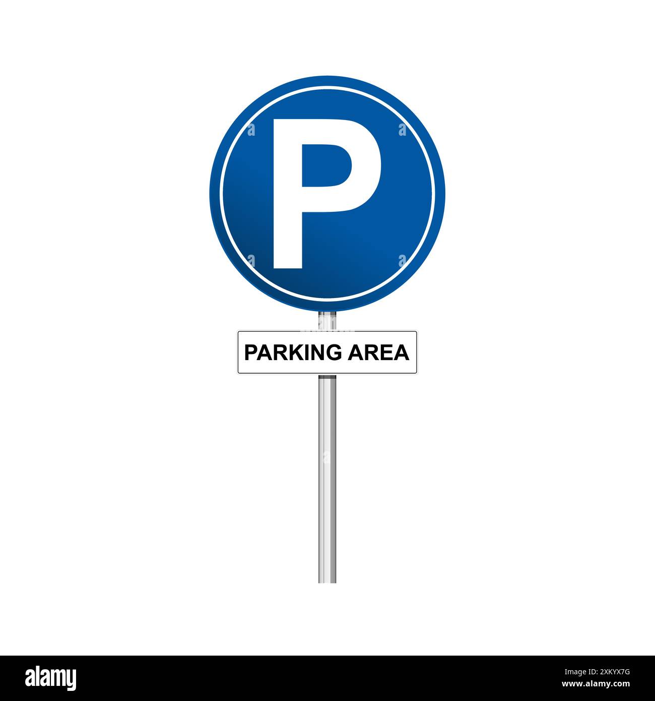 Parking Area Sign Symbol Stock Vector Image & Art - Alamy