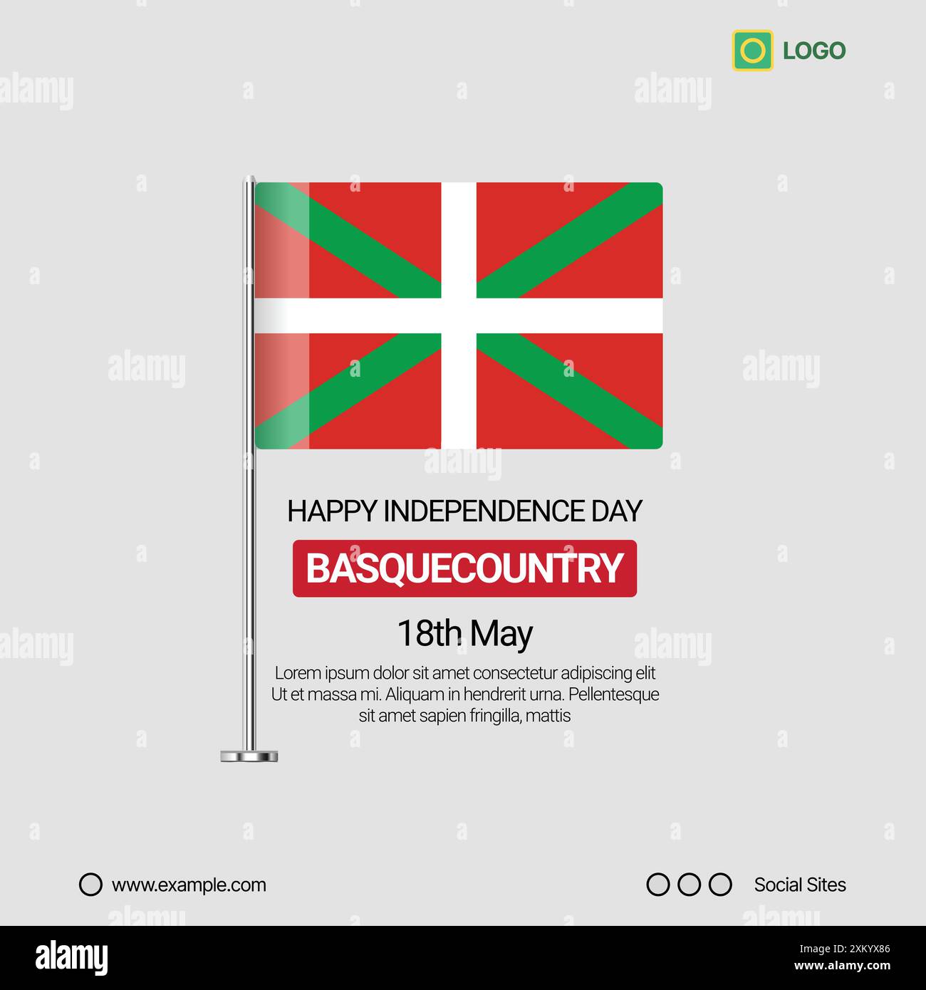 Editable basque country flag vector hi-res stock photography and images ...