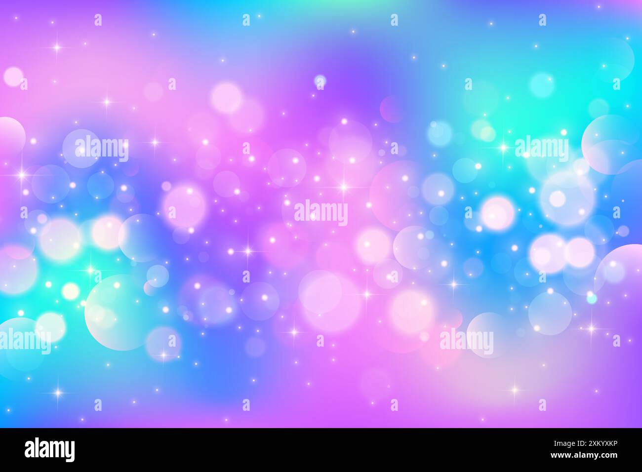Soft pastel dreamy star background Stock Vector Images - Alamy