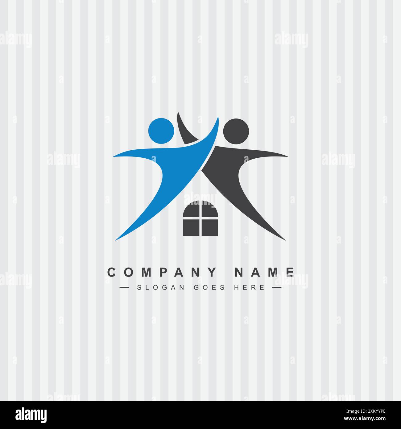 Home Care Logo Design Stock Vector Image & Art - Alamy