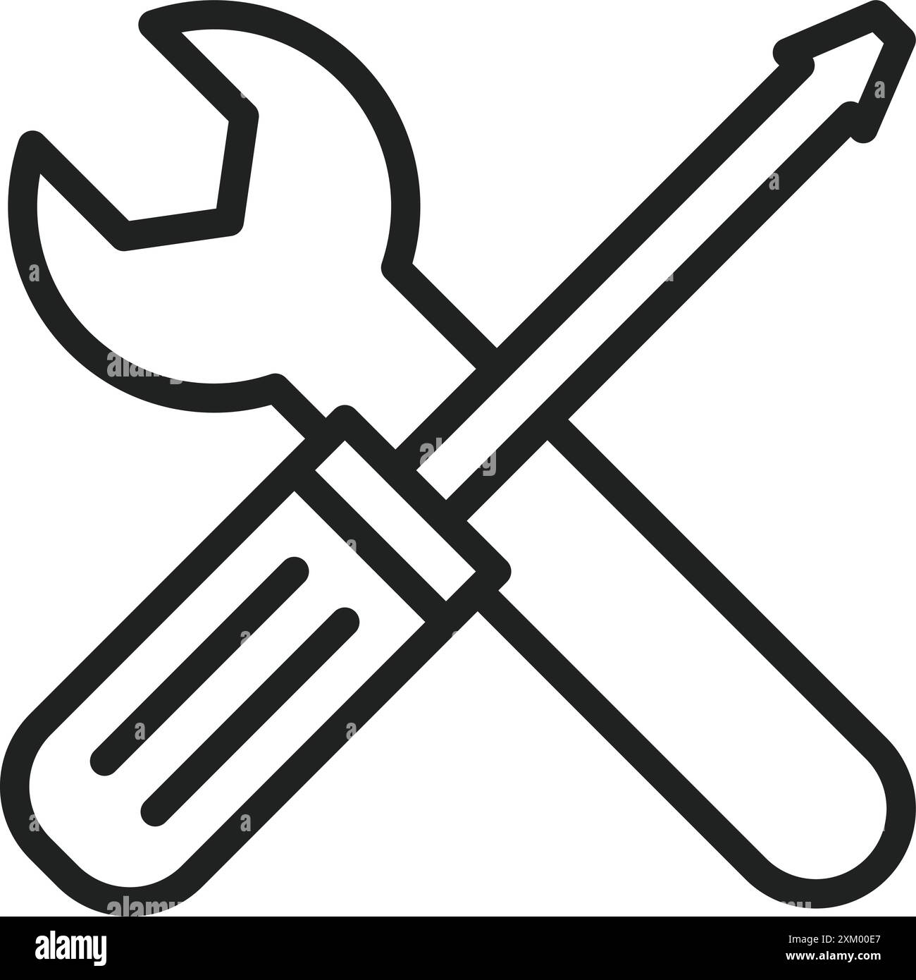 Fixer vector vectors Black and White Stock Photos & Images - Alamy