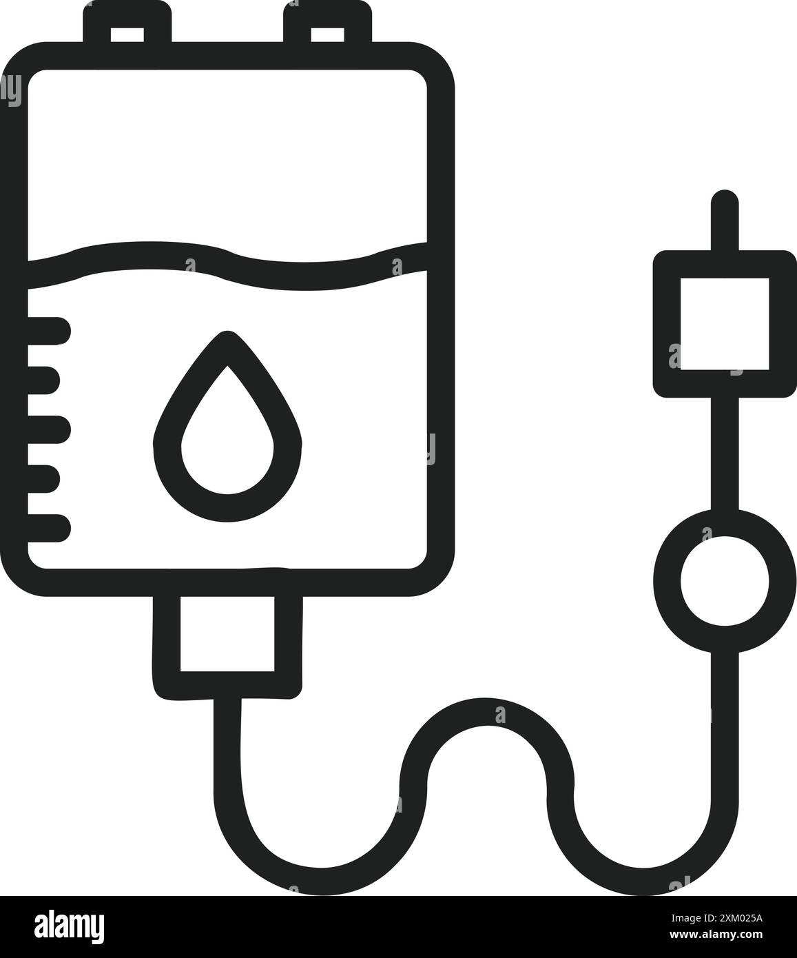 IV Bag icon vector image. Suitable for mobile application web ...