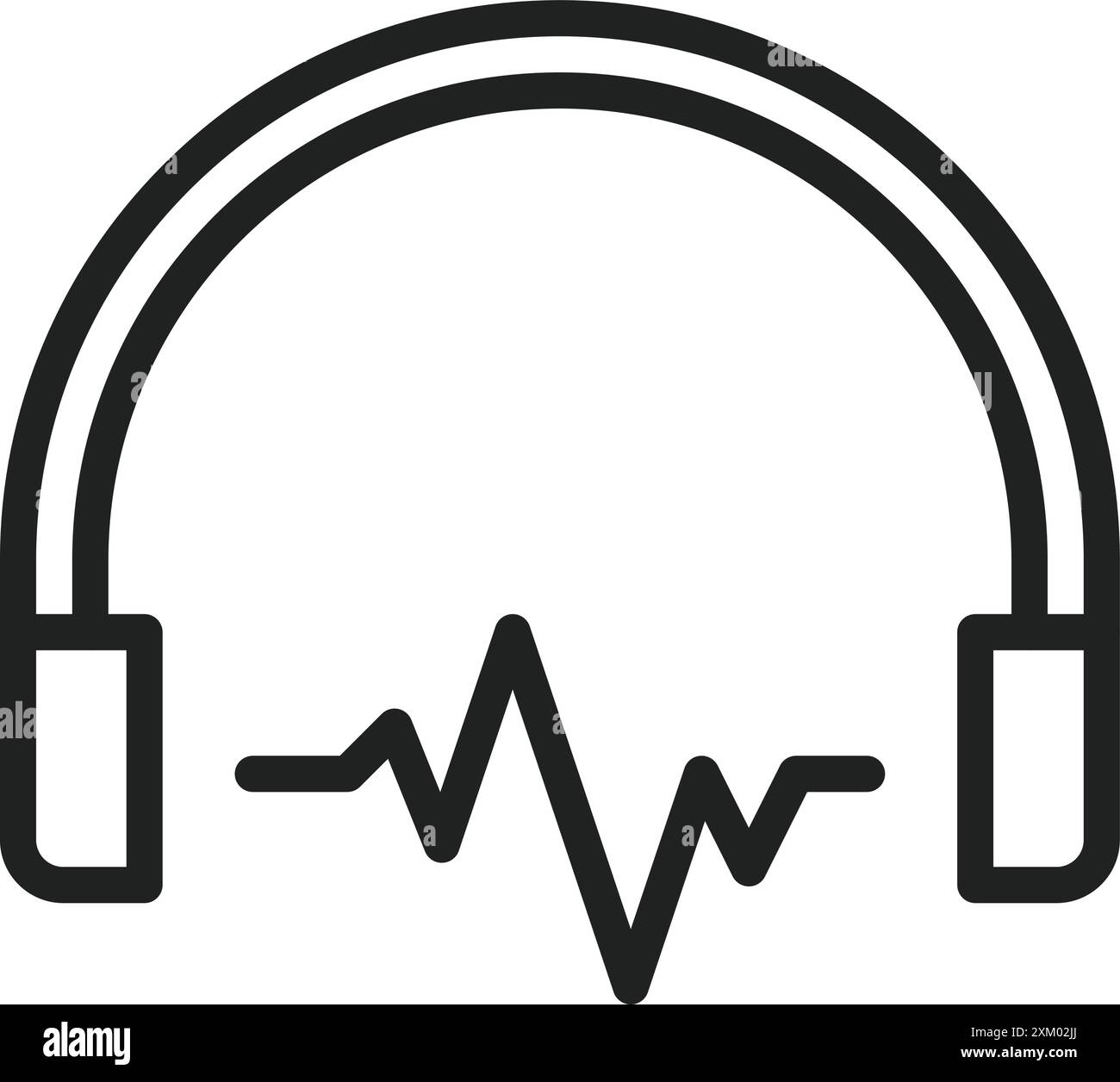 Listen icon vector image. Suitable for mobile application web ...