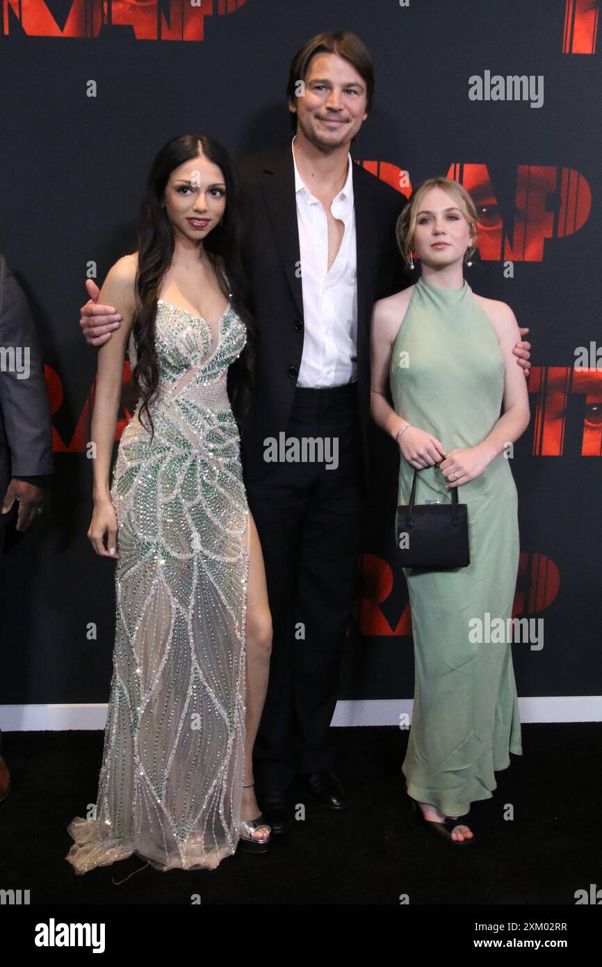 New York, New York, USA. 24th July, 2024. Saleka Shyamalan, Josh ...