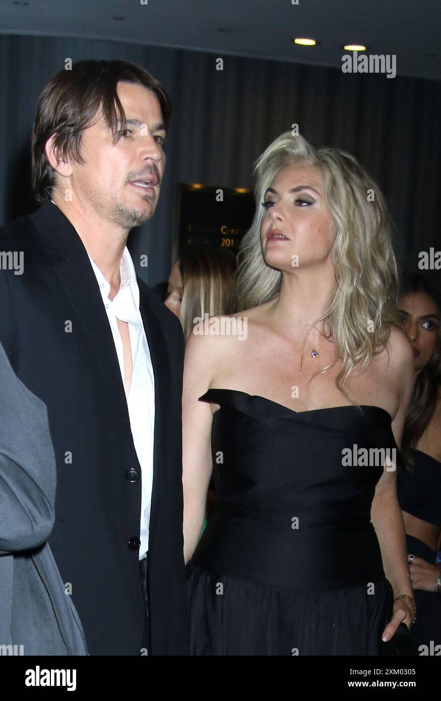 New York, New York, USA. 24th July, 2024. Josh Hartnett and Tamsin ...