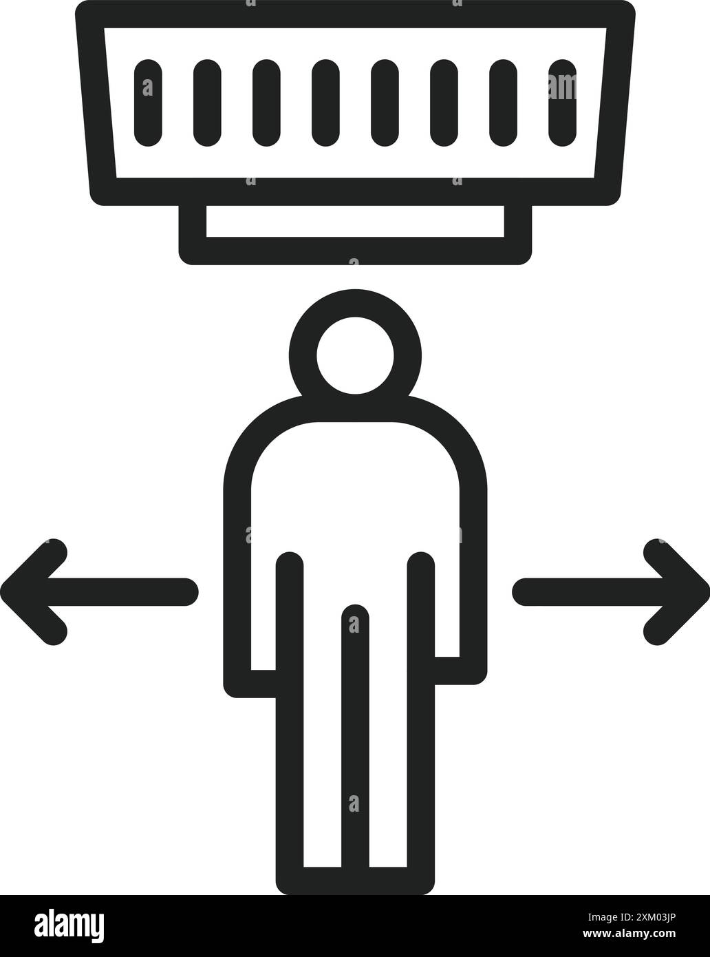 Motion Sensor icon vector image. Suitable for mobile application web ...