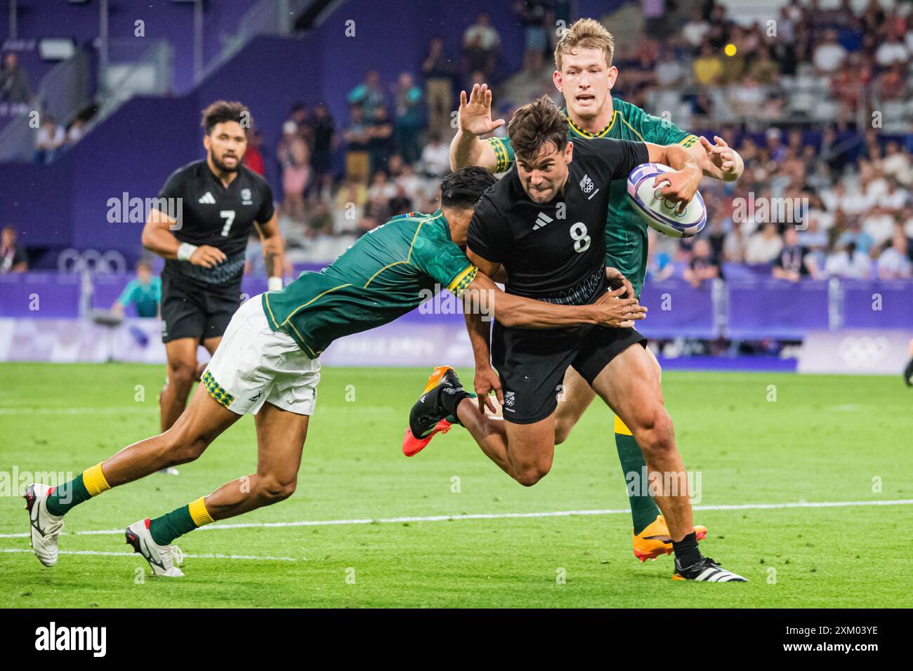Saint Denis, France. 24th July, 2024. Andrew Knewstubb (New Zealand ...