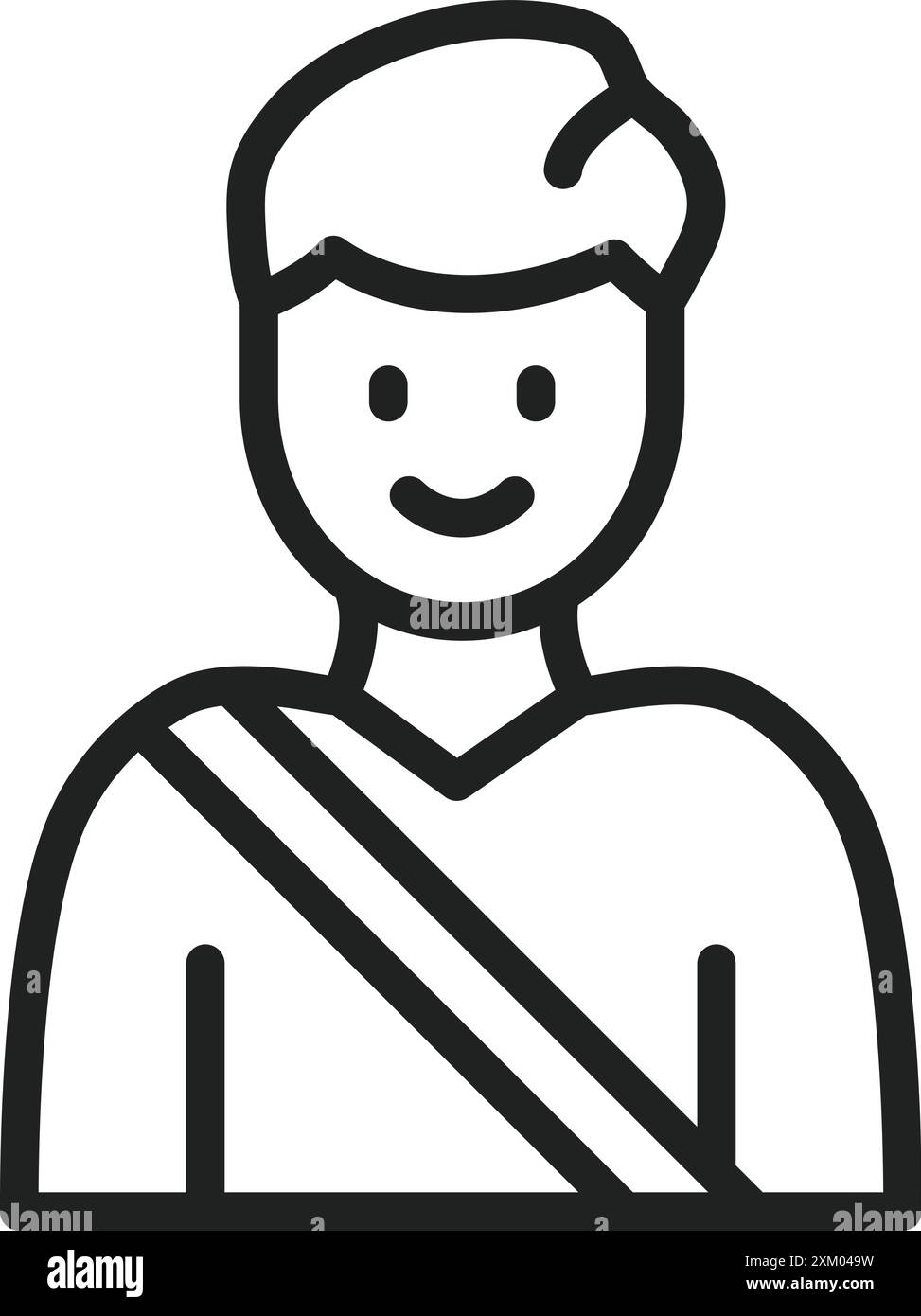 Passenger icon vector image Stock Vector Image & Art - Alamy