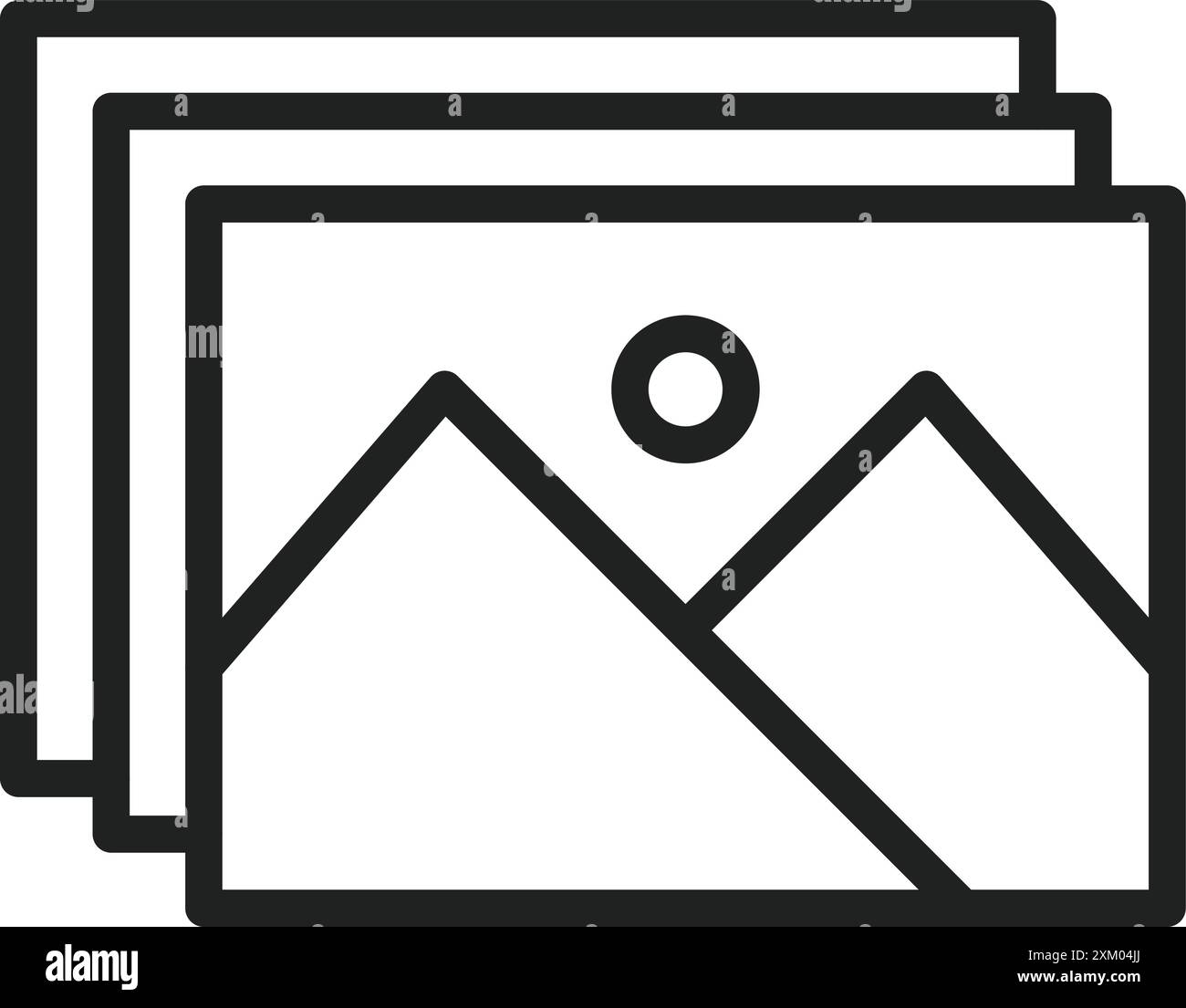 Photo icon vector image Stock Vector Image & Art - Alamy