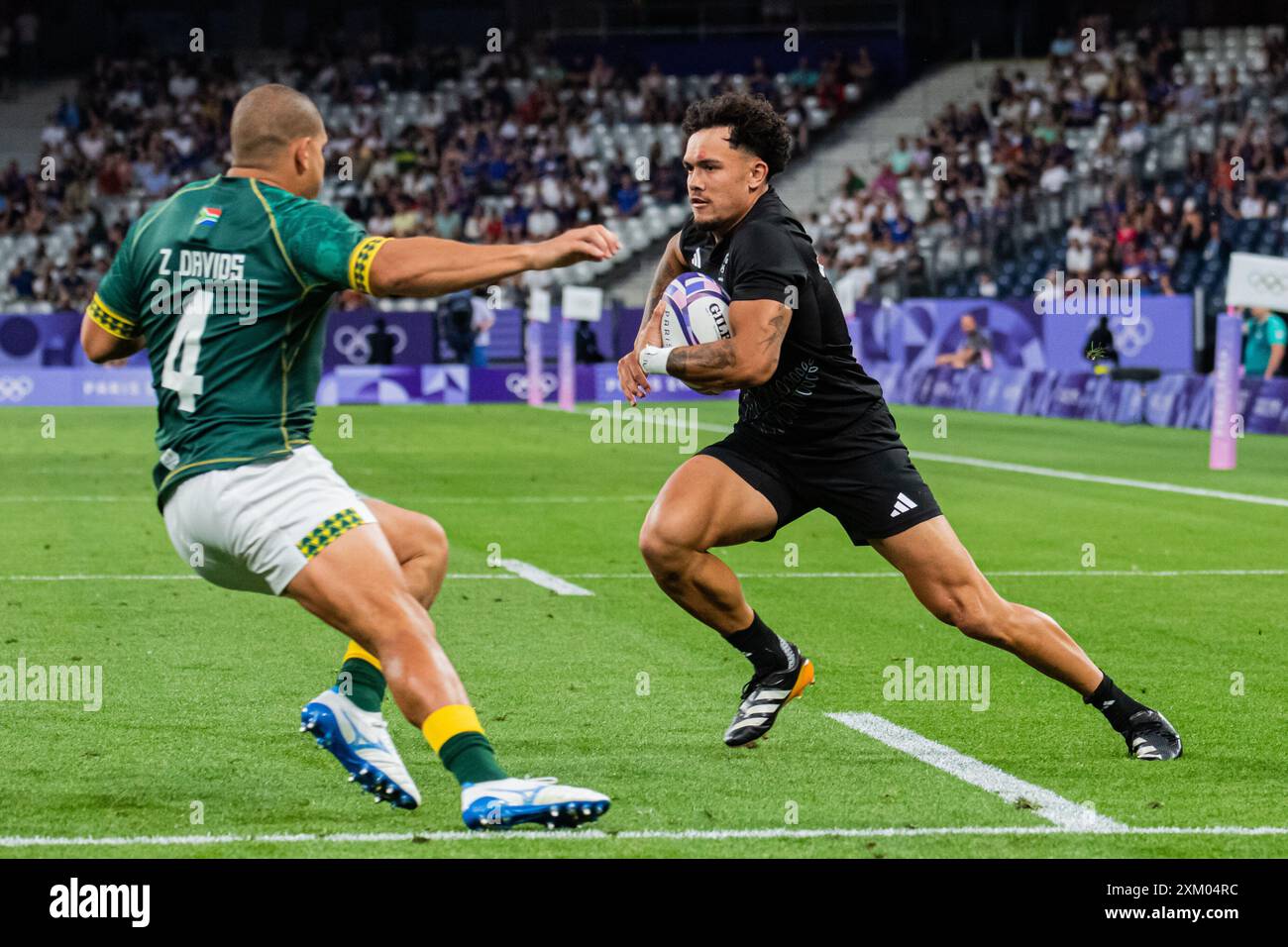 Moses Leo (New Zealand), Rugby Sevens, Men's Pool A between New Zealand ...