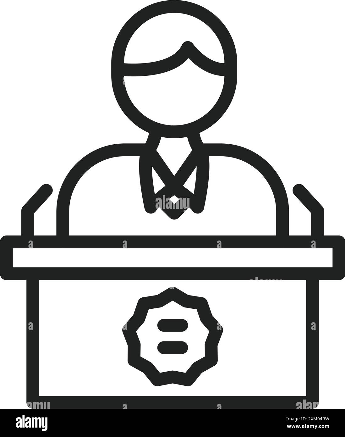 Politician icon vector image Stock Vector Image & Art - Alamy