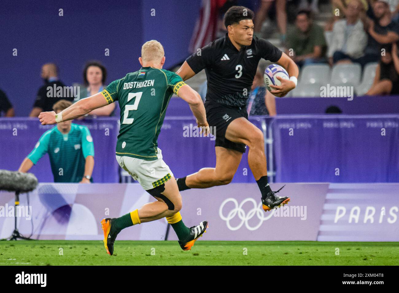 Tone Ng Shiu (New Zealand) and Ryan Oosthuizen (South Africa), Rugby ...