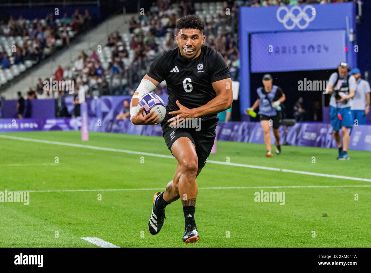 Ngarohi McGarvey-Black (New Zealand), Rugby Sevens, Men's Pool A ...