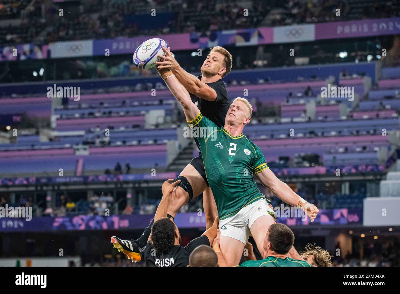 Scott Curry (New Zealand) and Ryan Oosthuizen (South Africa), Rugby ...