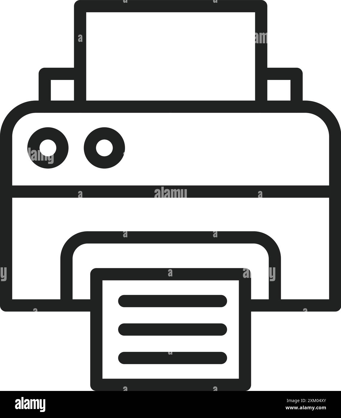 Printer icon vector image Stock Vector Image & Art - Alamy