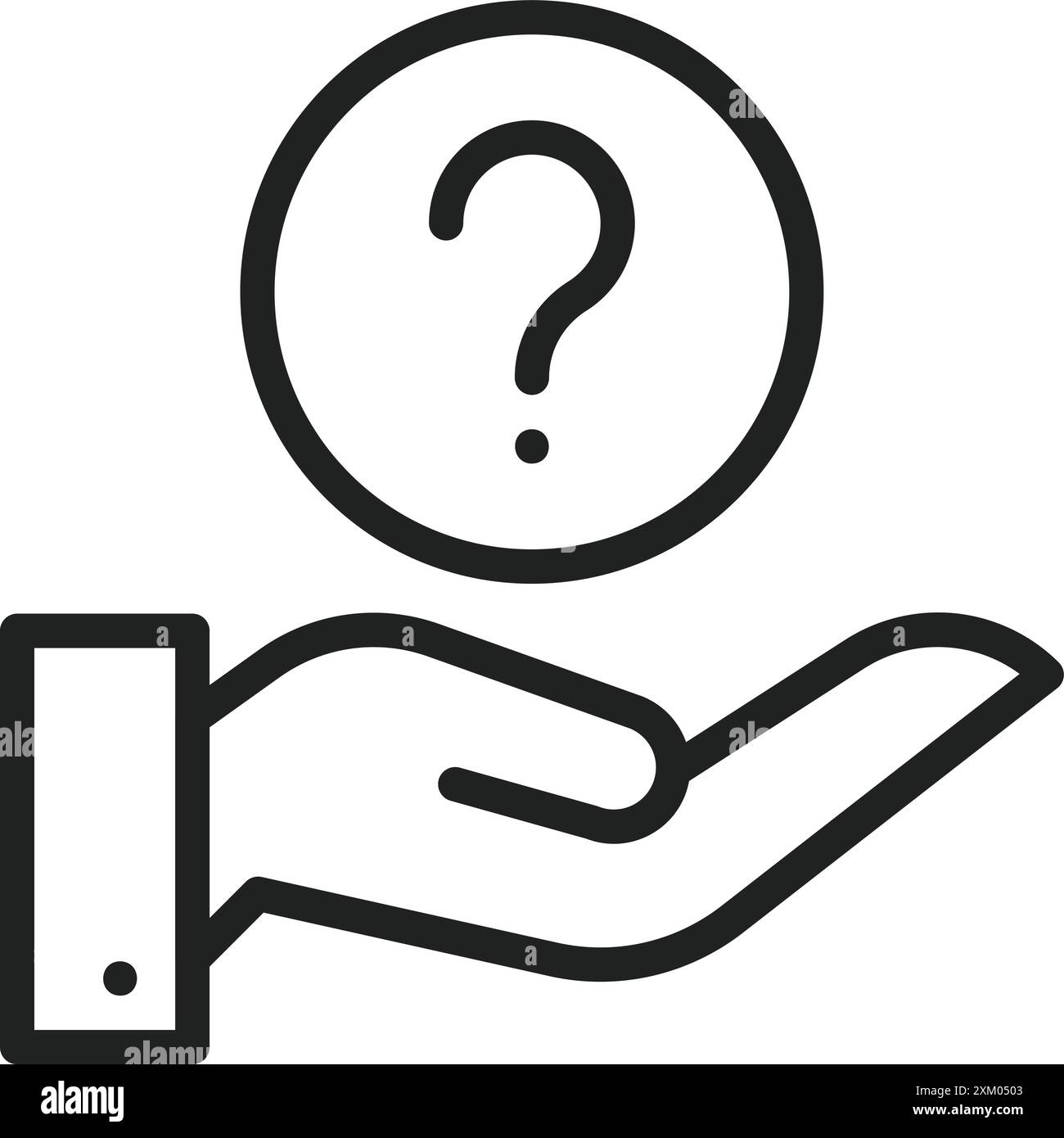 Question pose Stock Vector Images - Alamy
