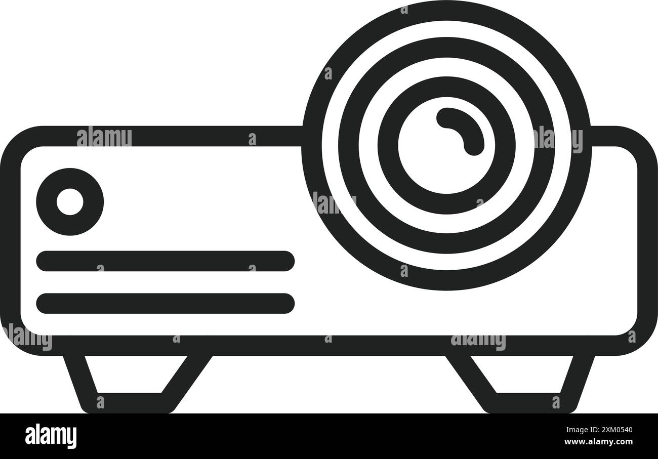 Projector icon vector image Stock Vector Image & Art - Alamy