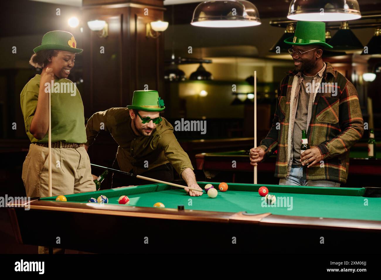 American billiards hitting ball hi-res stock photography and images - Alamy